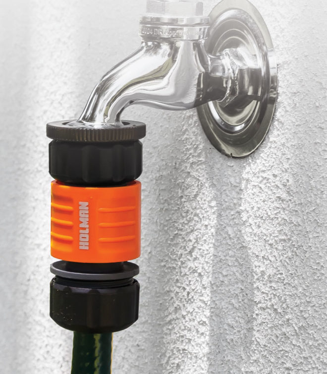 ⌀18mm Plastic Snap-On Hose Connector - Holman Industries