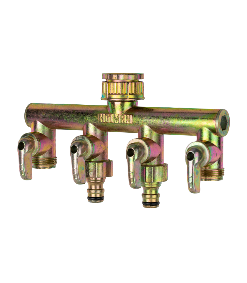 4 Way Metal Tap Outlet - Holman Industries