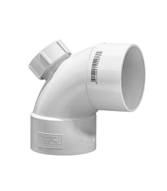 DWV PVC BEND INSPECTION OUTLET - Holman Industries