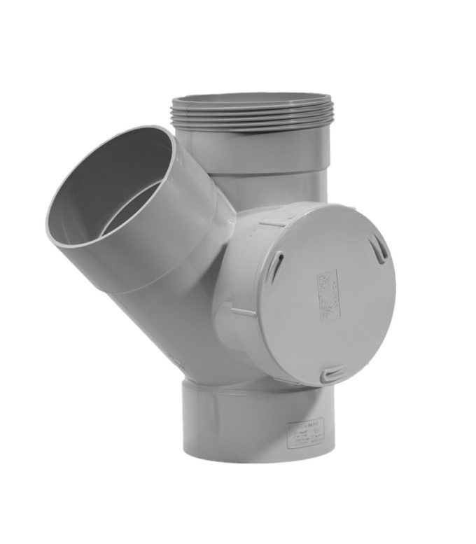 DWV PVC JUNCTION REAR & SIDE ACCESS - Holman Industries