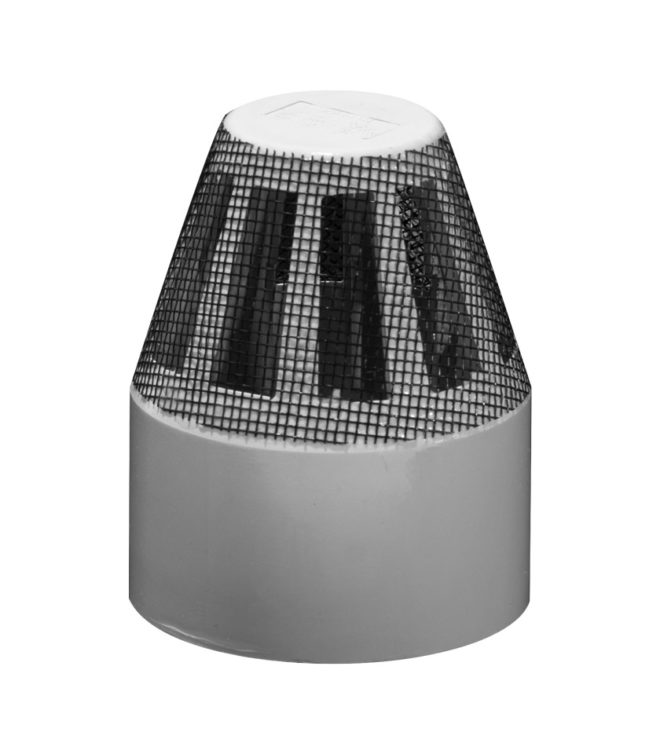 DWV PVC VENT COWL Plain or Insect Proof - Holman Industries