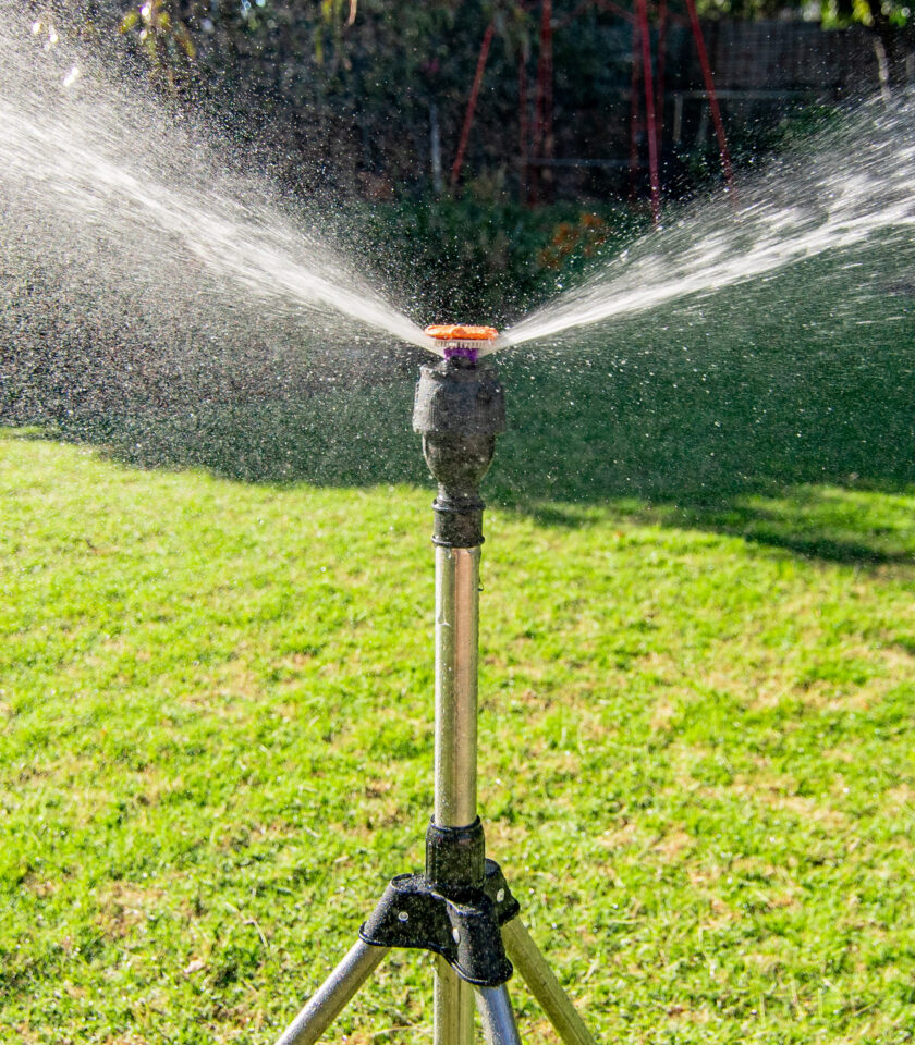 Tripod Rotating Sprinkler - Holman Industries