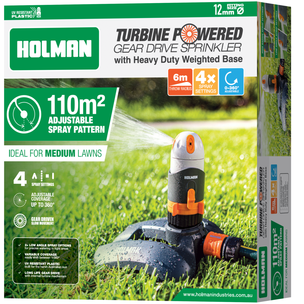 Turbine Powered Gear Drive Sprinkler - Holman Industries