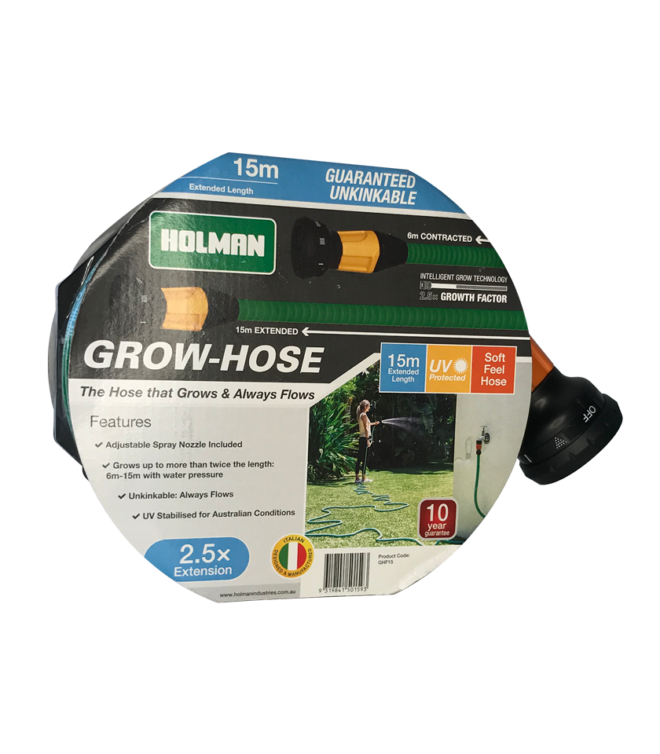 15m Extra Premium Grow Hose - Holman Industries