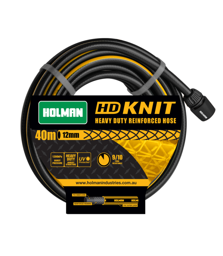 ø12mm x 40m Heavy Duty Knit Reinforced Hose - Holman Industries