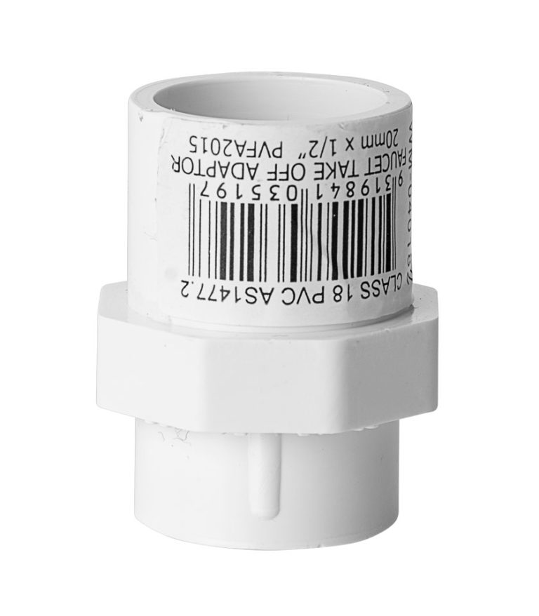 PVC Pressure Faucet Take Off Adaptor - Holman Industries