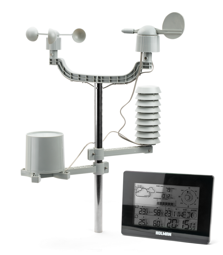 Weather Stations, Rain Gauges, Thermometers